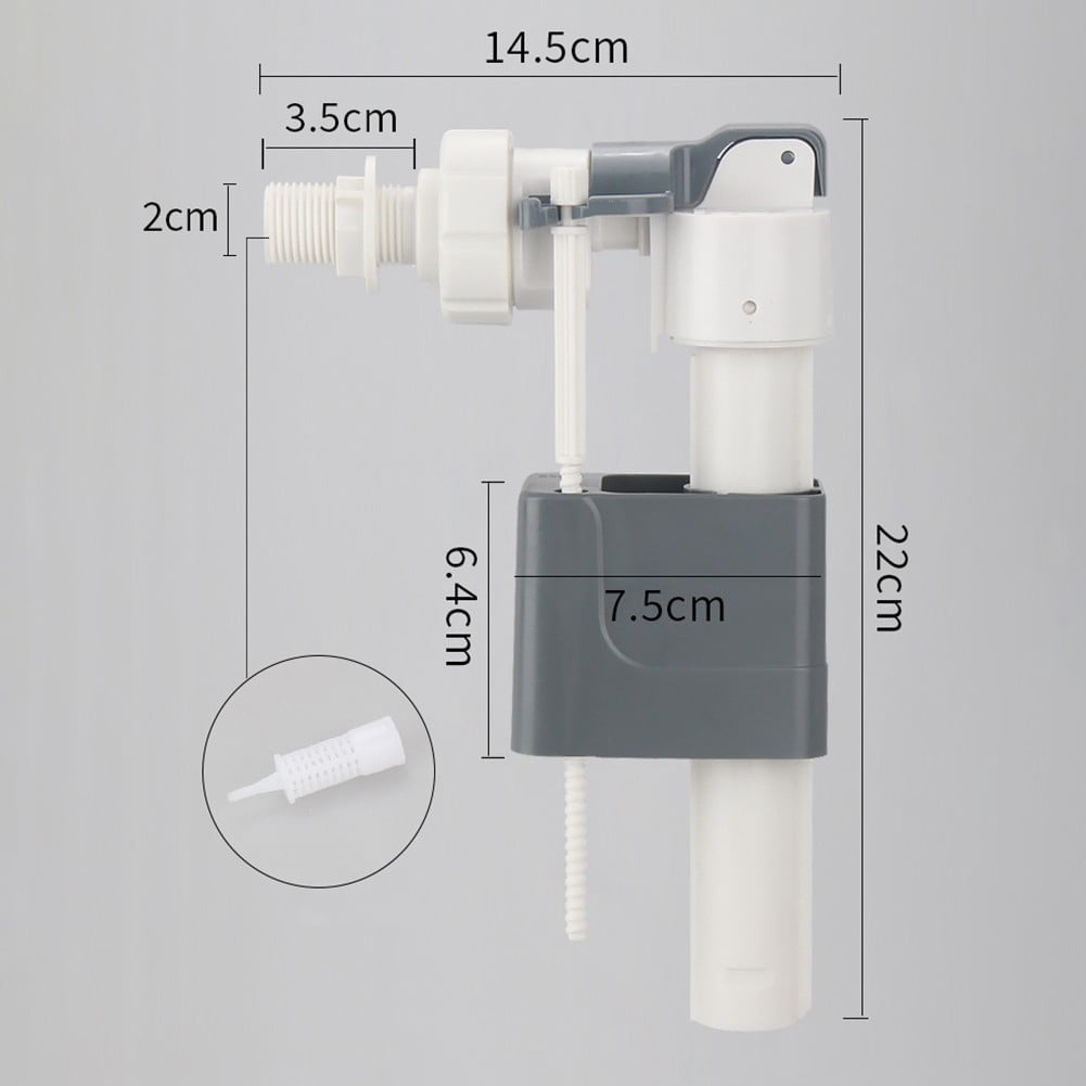Streamlined Design Toilet Water Tank Inlet Valves Efficient Flow ...