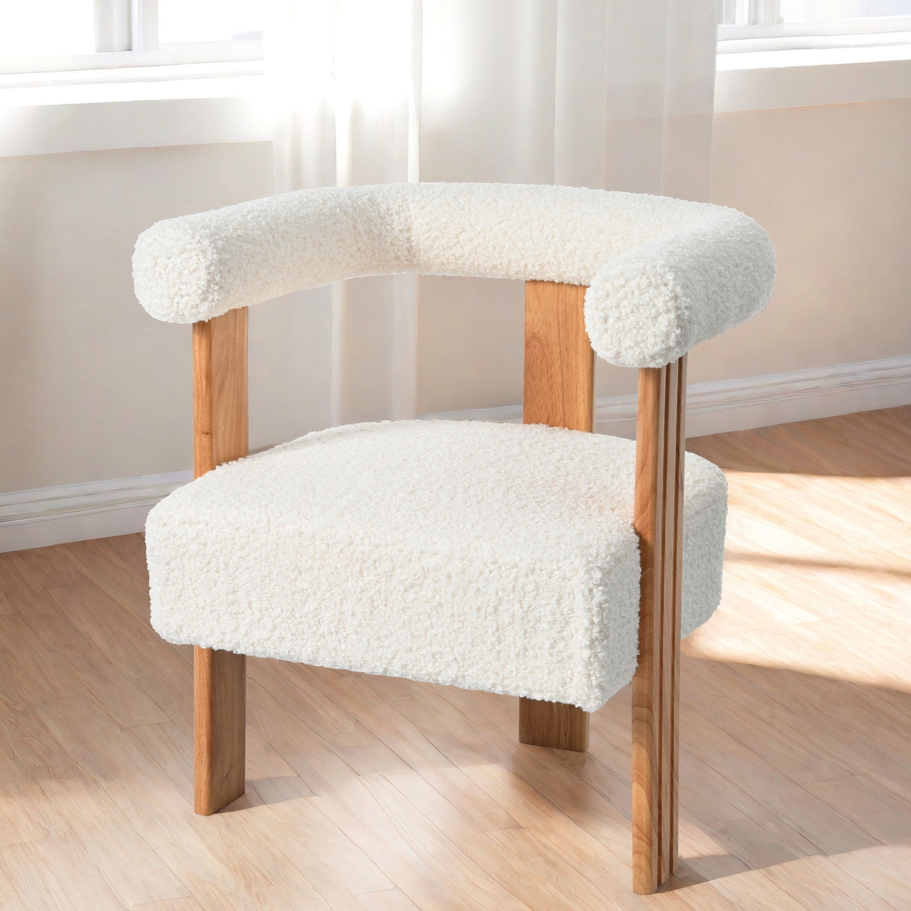 Streamlined Teddy Chair + C - shaped Back Feature - Dining and Living ...