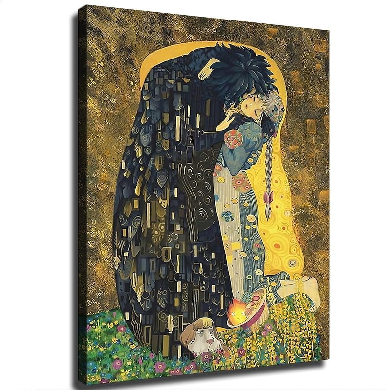 Street Abstract Couples Canvas Poster Modern Aesthetic Picture Wall Art ...
