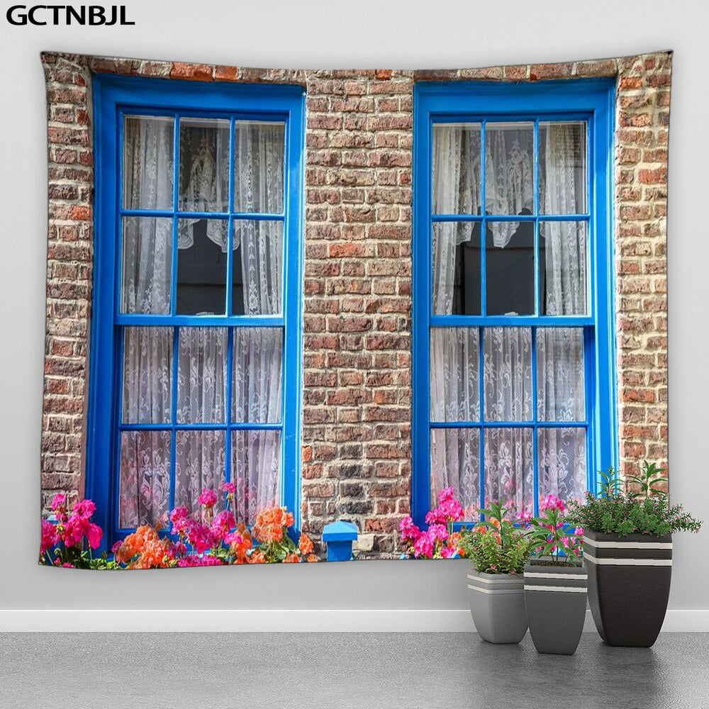 Street Alley Printing Decorative Wall Art Mandala Tapestry Wall Hanging ...