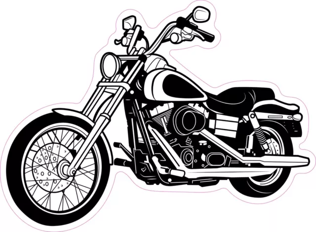 Street Bike Bagger Sticker Window Decal Phone Decal Water Bottle ...