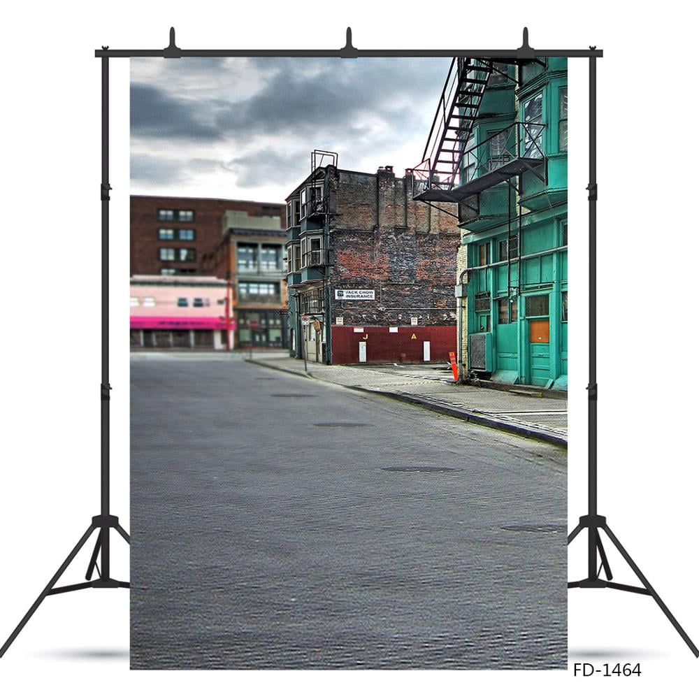 Street Buildings Photography Backgrounds for Photo Studio Vinyl Cloth ...