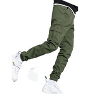 StoneTouch #A8- Men's Military-Style Cargo Pants 32x32--Black - Walmart.com