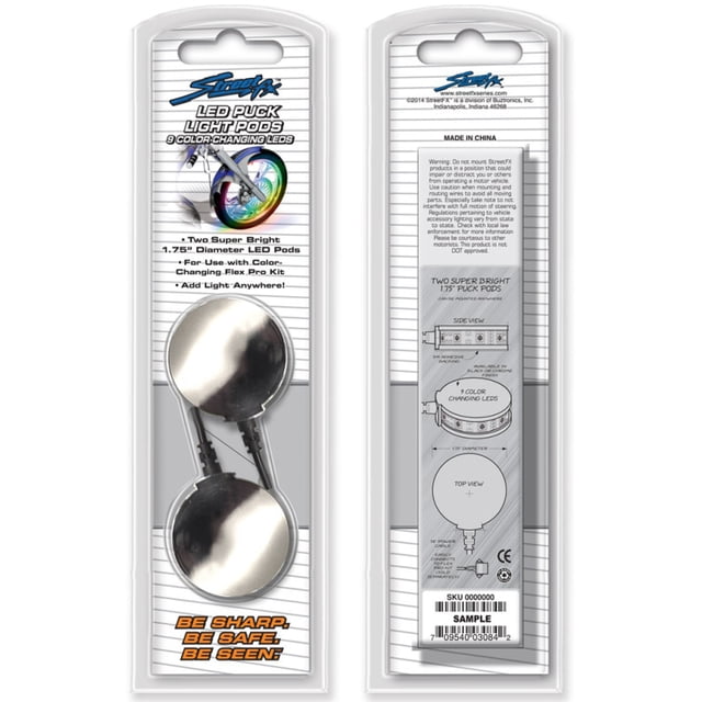 Street FX Flex Pro Color Change Rim/Puck Light Kit - Walmart Business ...