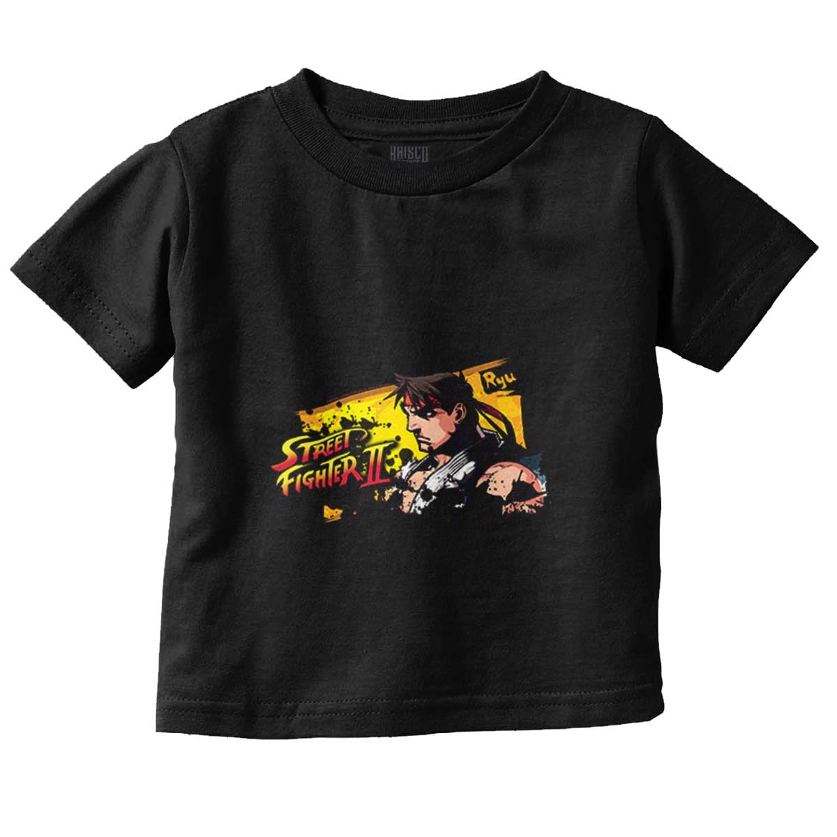 Street Fighter 2 Ryu Paint Drip Toddler Boy Girl T Shirt Infant Toddler ...