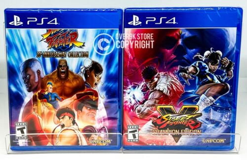 Street Fighter 30th Collection + Street Fighter V 5 Champion Ed - PS4 - New | #Catalog - Walmart.com