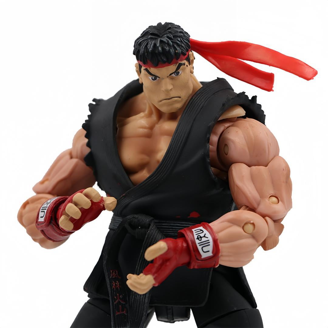 Street - Fighter 7" Ryu Figure Action Figure, Toys for Fans (Black ...