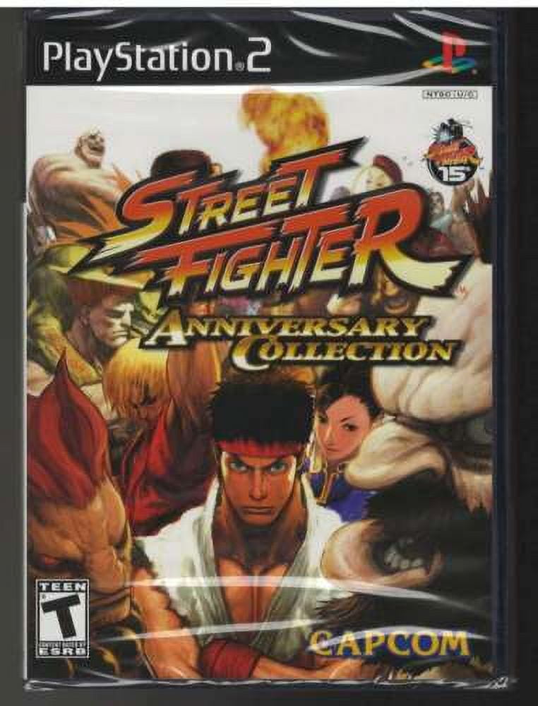 Street Fighter Anniversary Collection PS2 (Brand New Factory Sealed US ...