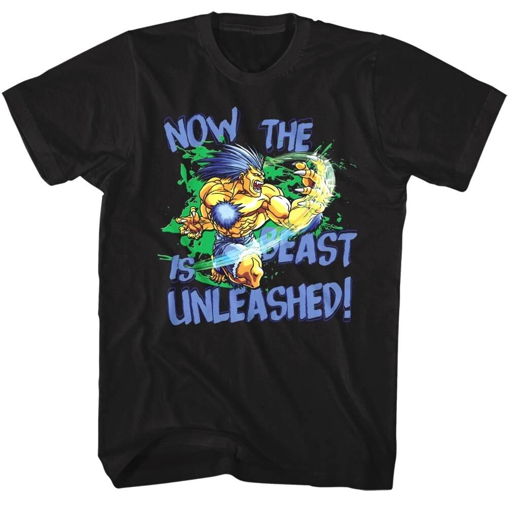 Street Fighter Blanka Beast Unleashed Men's T Shirt Electric Combat ...