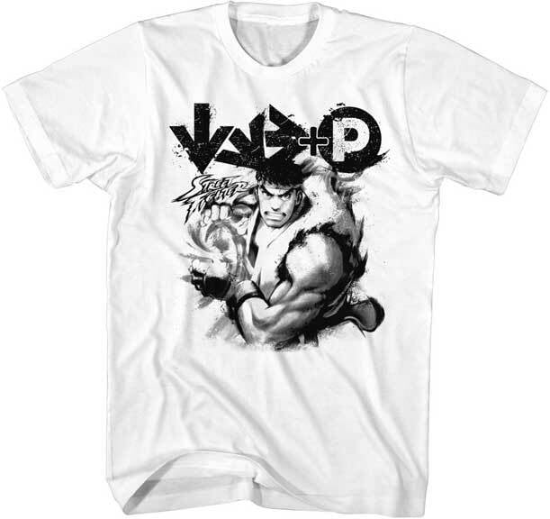 Street Fighter Capcom Video Game Ryu Hadouken Men's T Shirt - Walmart.com