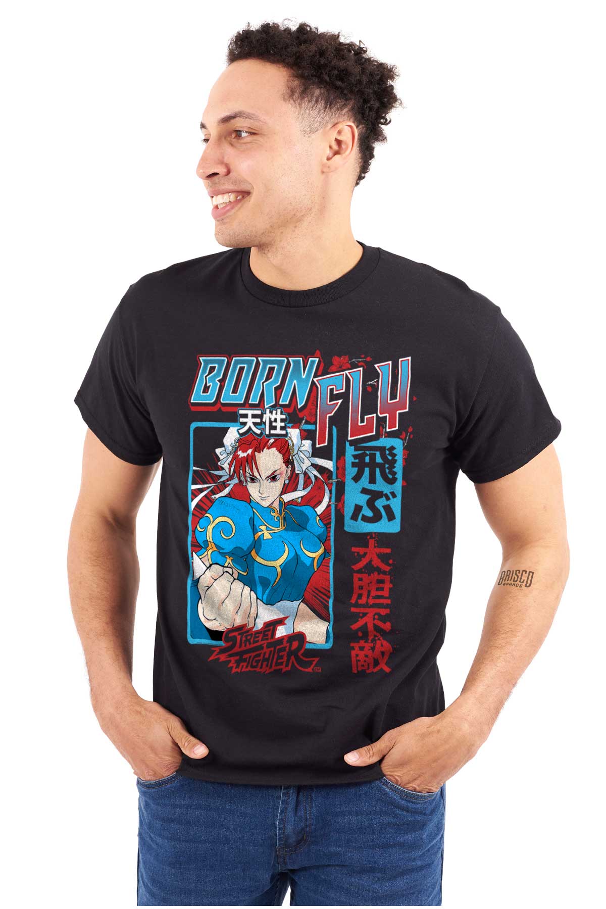 Street Fighter Chun Li Born Fly Unisex Plus Size Graphic Tee Brisco ...