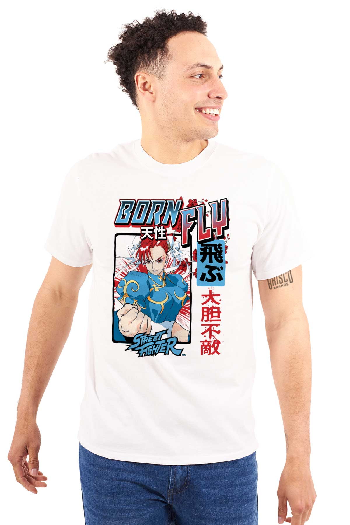 Street Fighter Chun Li Born Fly Unisex Plus Size Graphic Tee Brisco ...