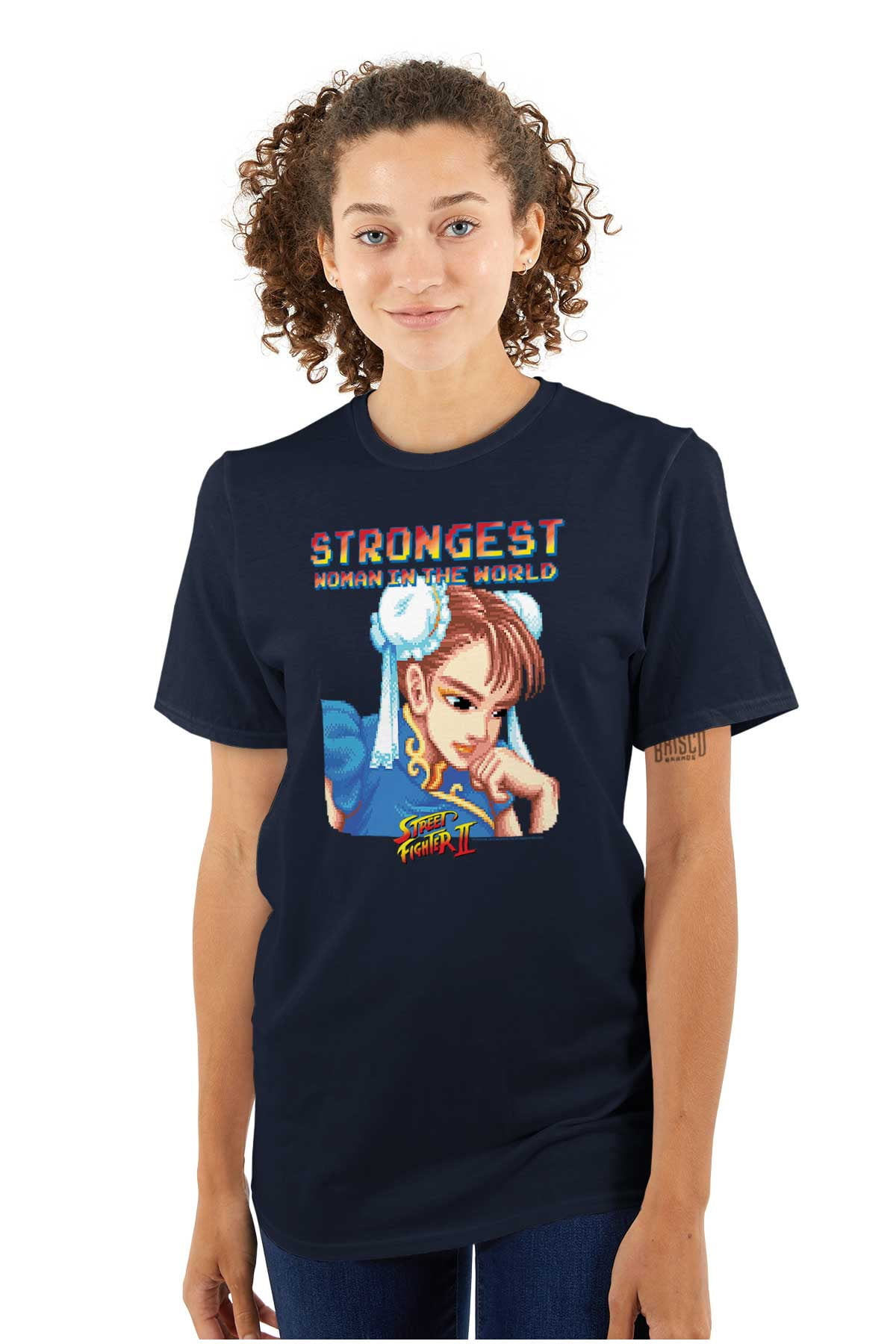 Street Fighter Chun Li Strong Woman Women Plus Size Graphic Tee Tees ...