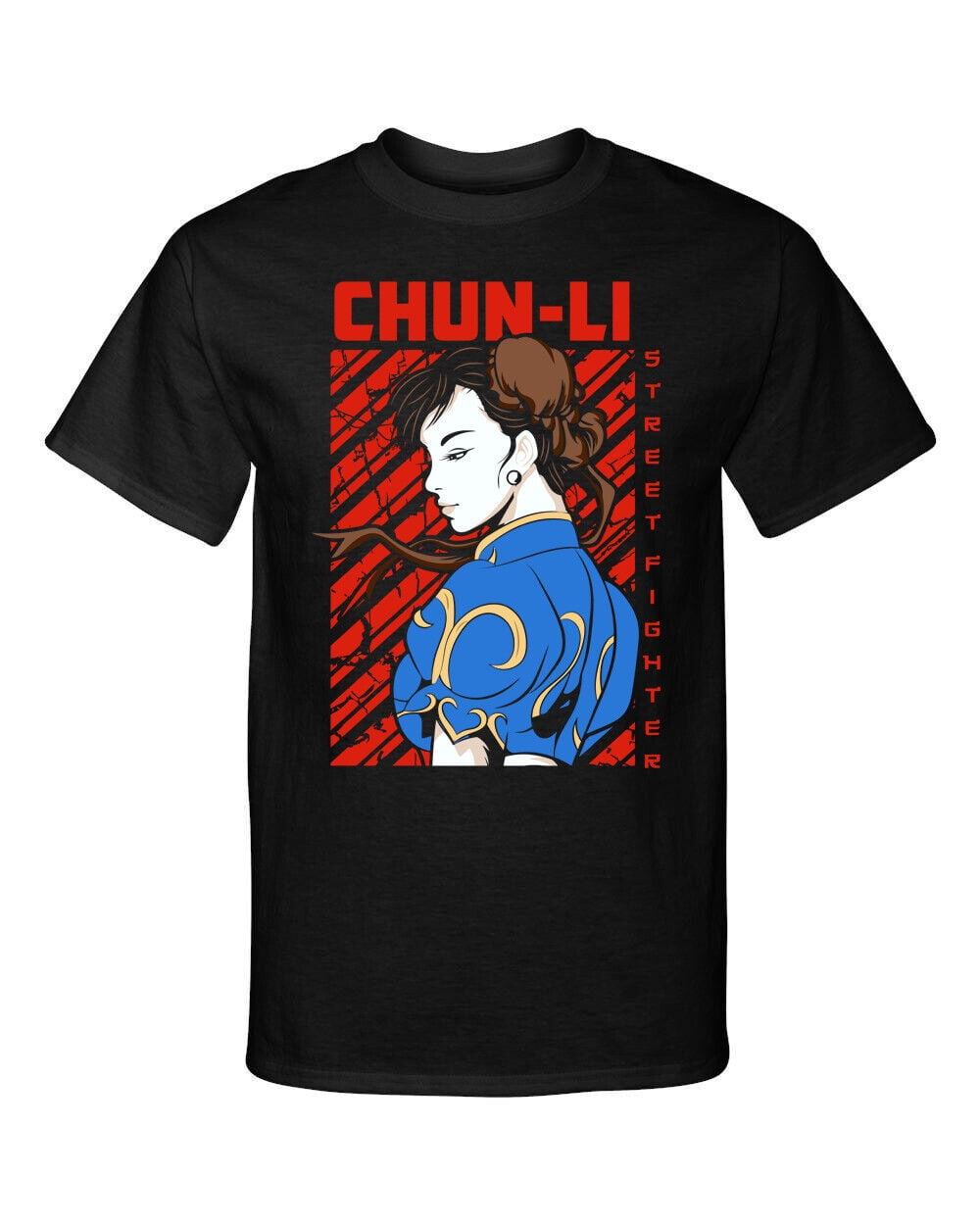 Street Fighter Chun Li Video Martial Arts Gaming Tee Shirt - Walmart.com