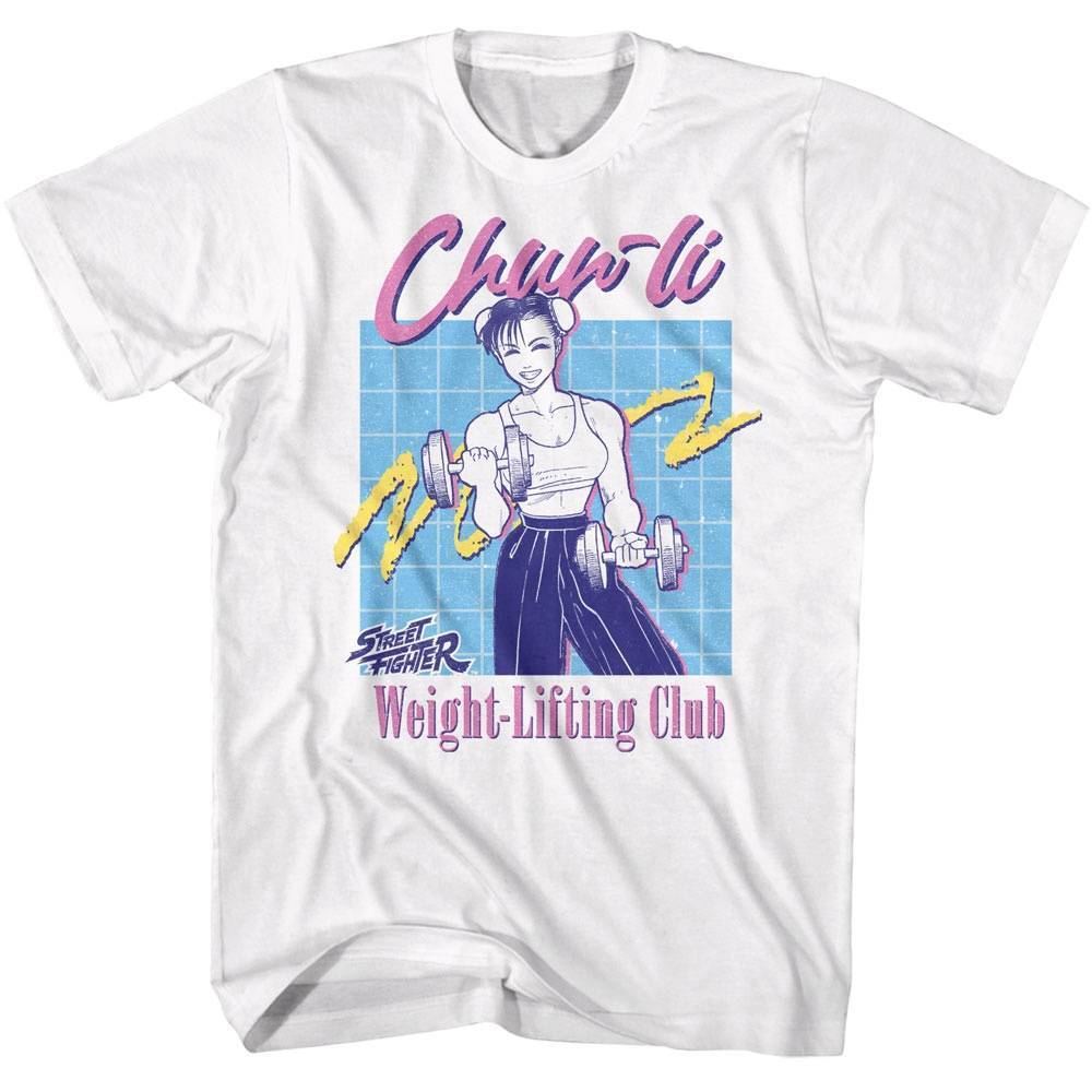 Street Fighter Chun-Li Weight-Lifting Club Men's T Shirt - Walmart.com