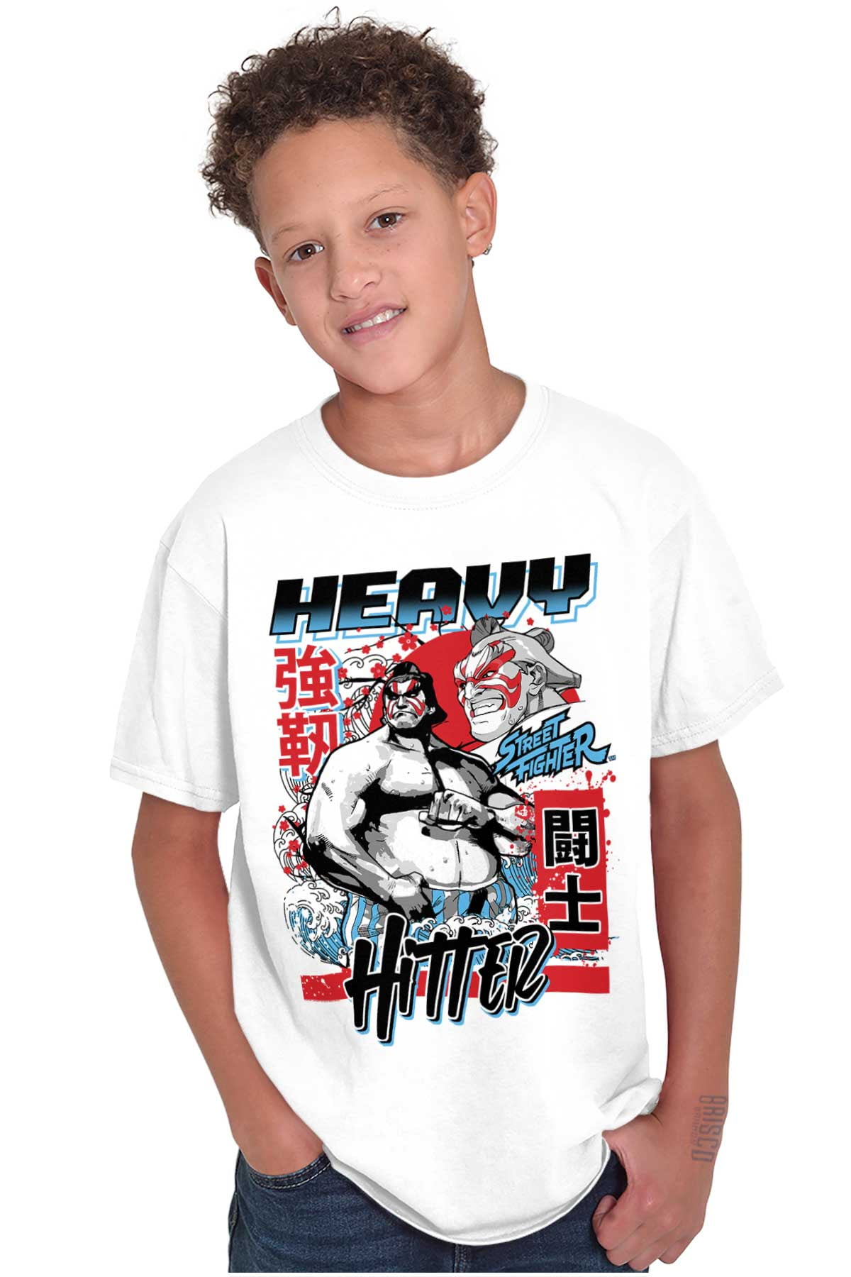 Street Fighter E Honda Heavy Hitter Crewneck T Shirts Boy Girl Teen ...