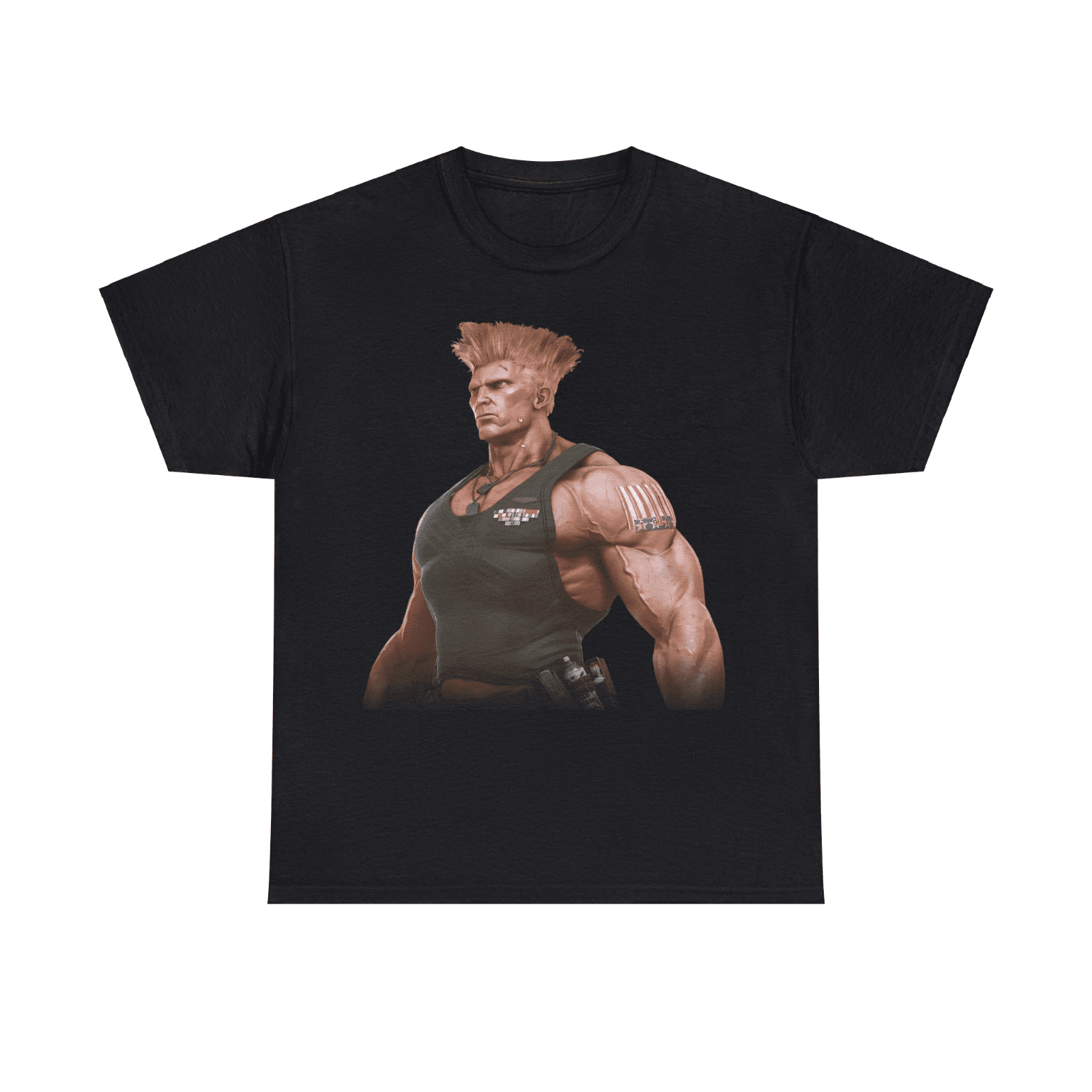 Street Fighter Guile Fan Gamer Retro Son Dad Boyfriend MensT Shirt ...