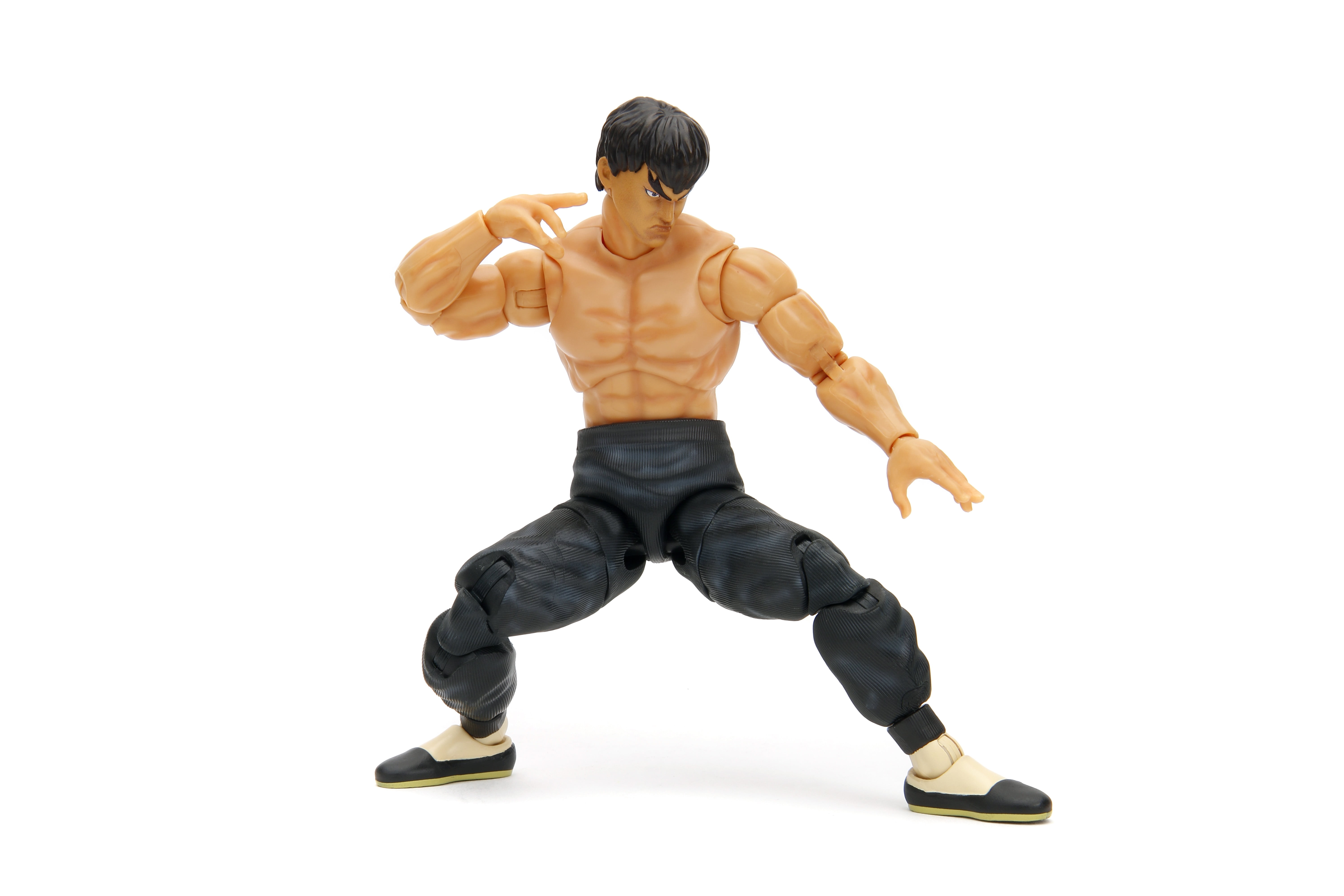 "6"" Fei Long Action Figure, Moveable Street Fighter II Model with ...