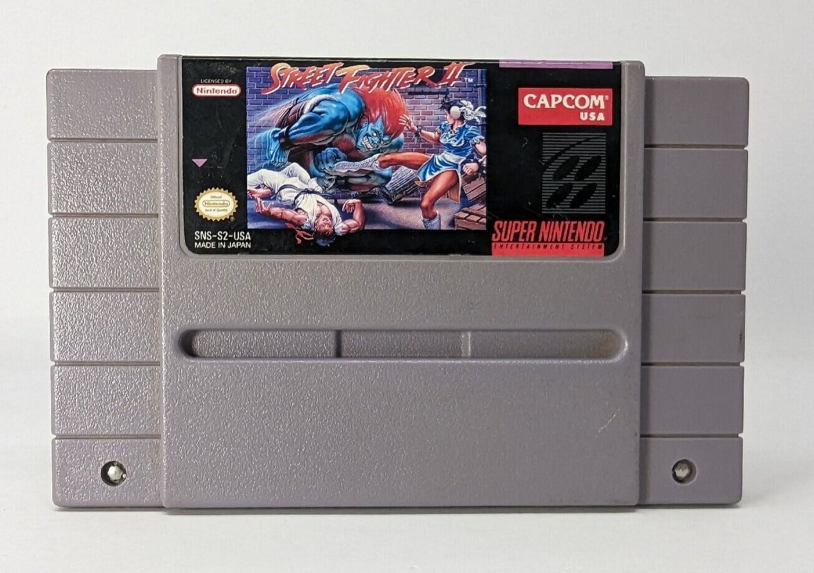 Street Fighter II: The World Warrior - SNES - Walmart.com