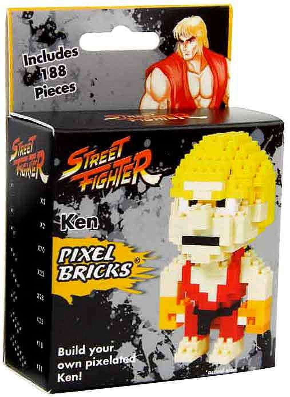 Street Fighter Ken Brick Construction Set - Walmart.com