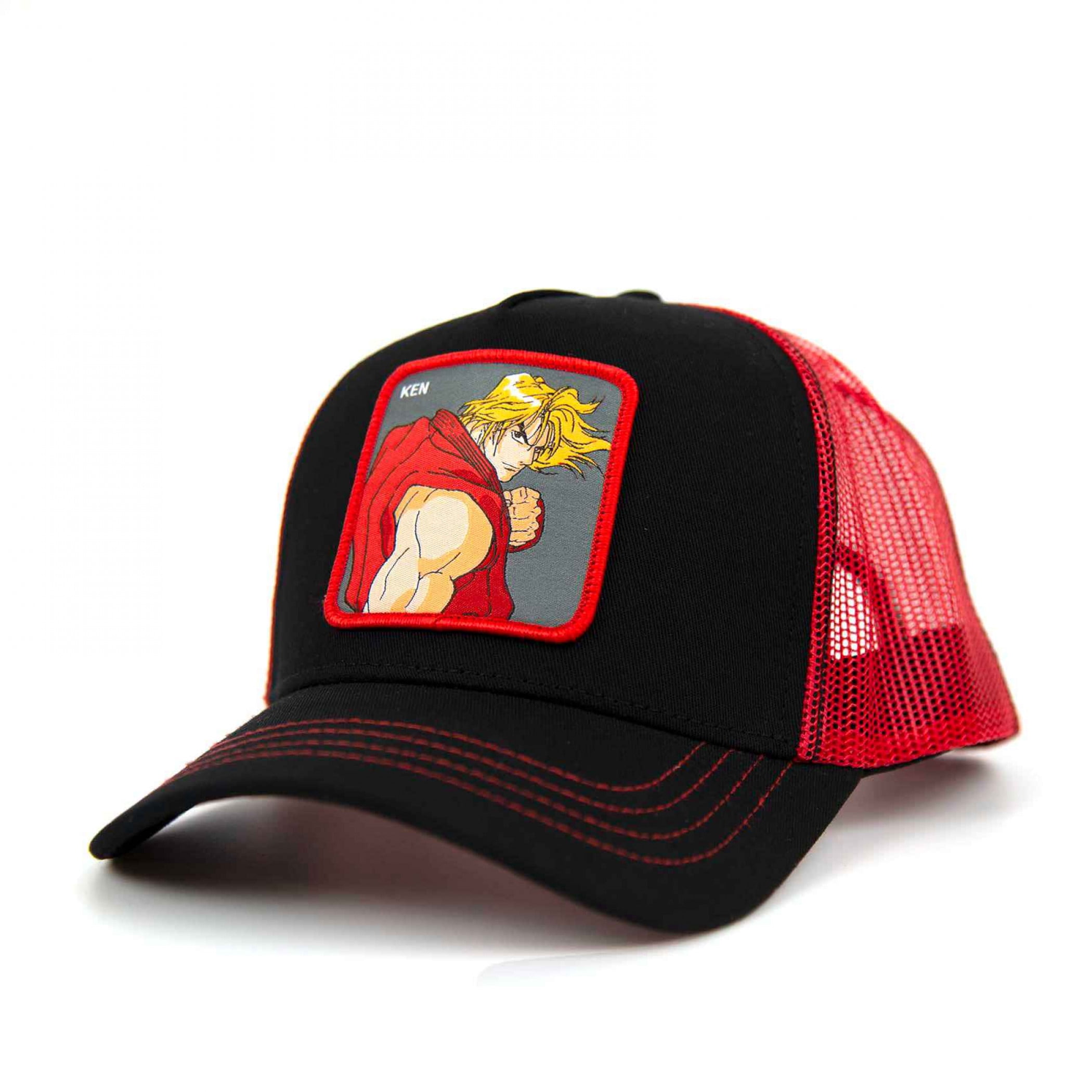 Street Fighter Ken Patch Trucker Hat - Walmart.com