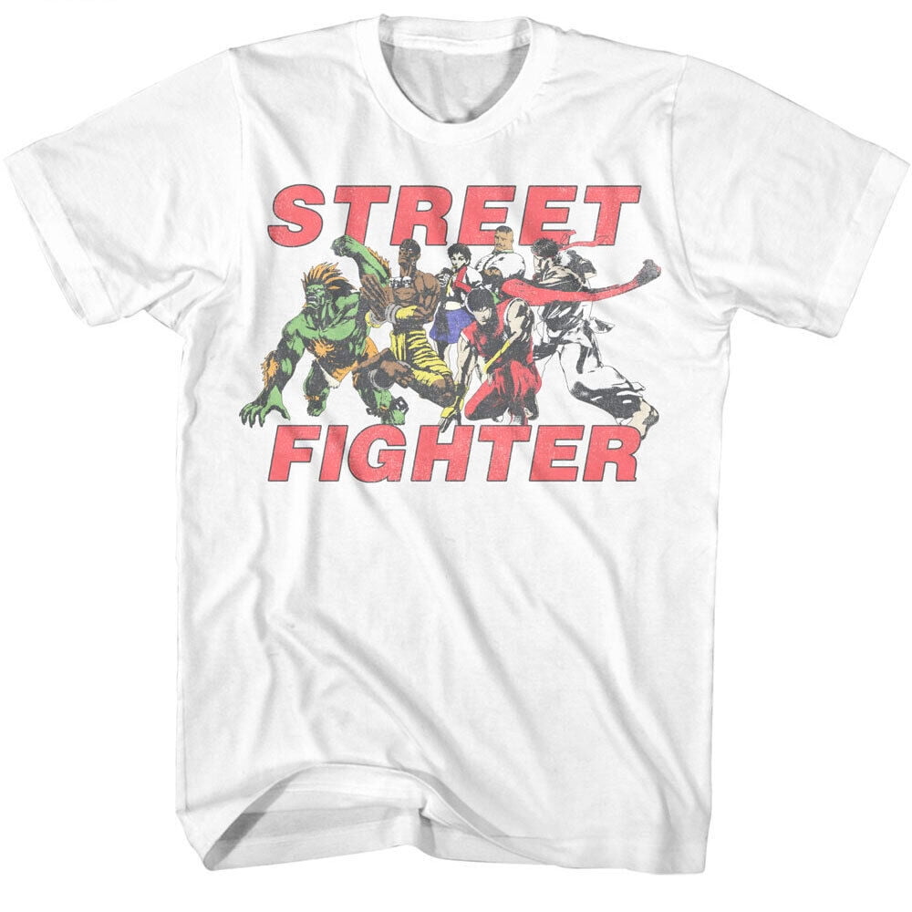 Street Fighter Original Warriors Men's T Shirt Dhalsim Blanka Vintage ...