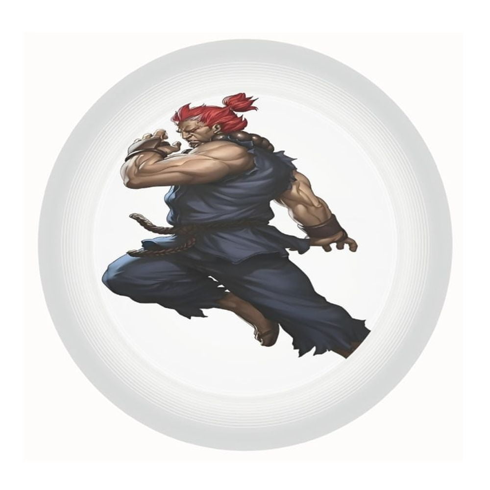 Street Fighter Patterned Frisby Slip Resistant And Stable Throw With A ...