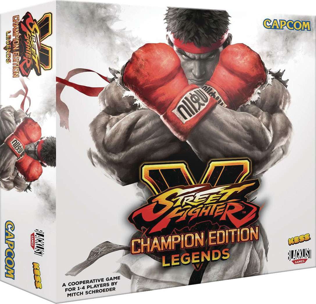 Street Fighter V Championship Edition Legends Board Game - Walmart.com