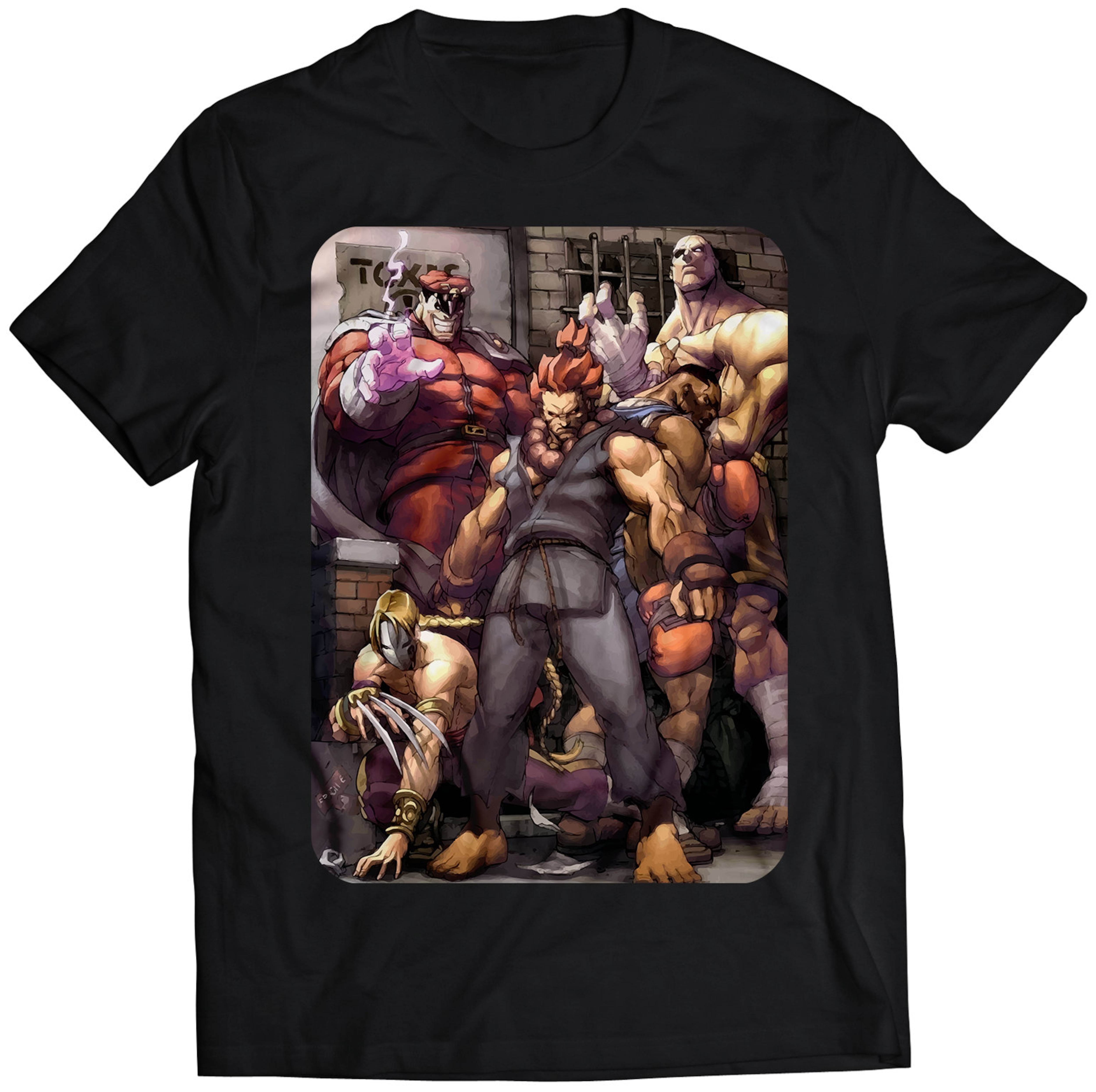 Street Fighting Baddies Premium Unisex T-shirt (Vectorized Design ...