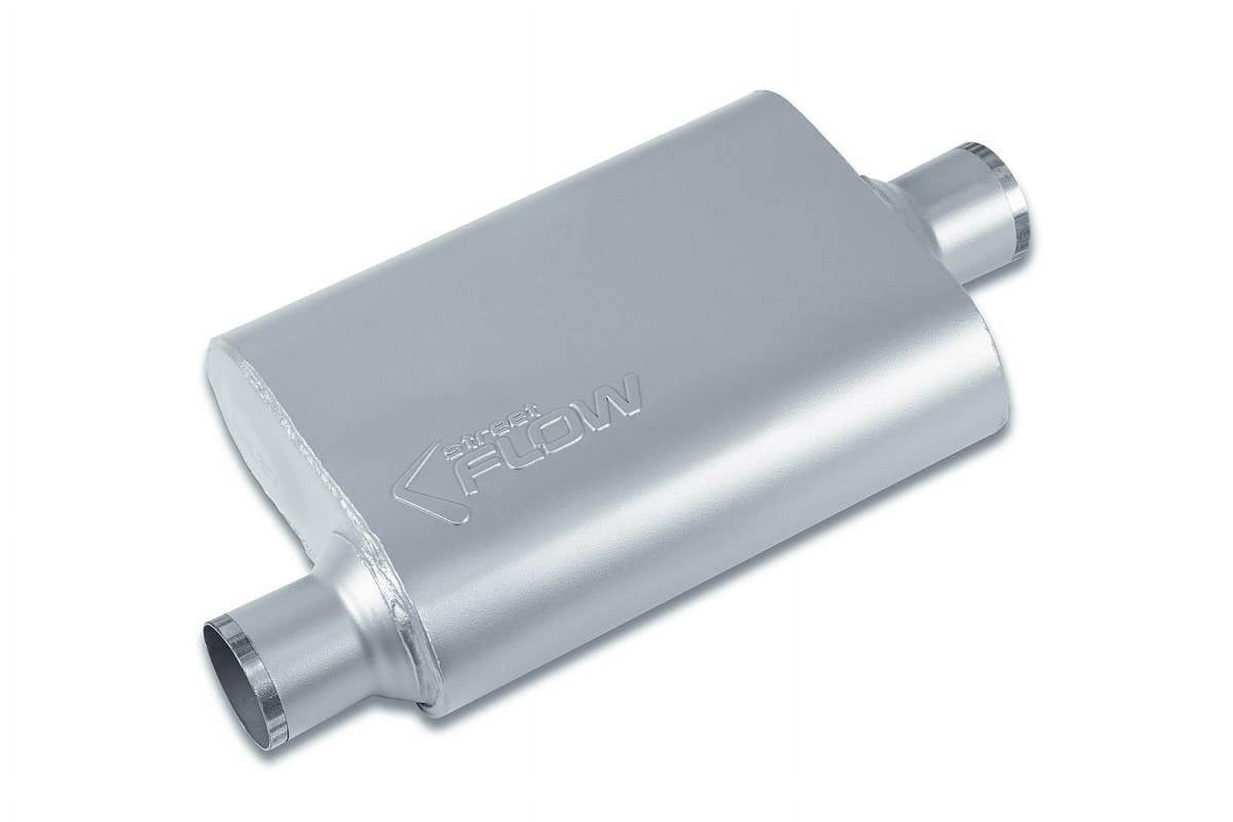 Street Flow Muffler 2.5O/C 14BODY 2 Chamber - Walmart.com