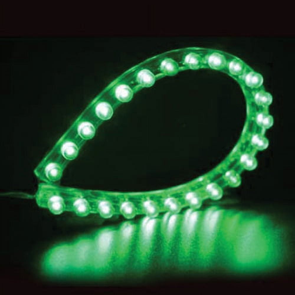 Street FX 1043049 ElectroPods Green 9.75" 24 LED Motorcycle Flex Strip ...