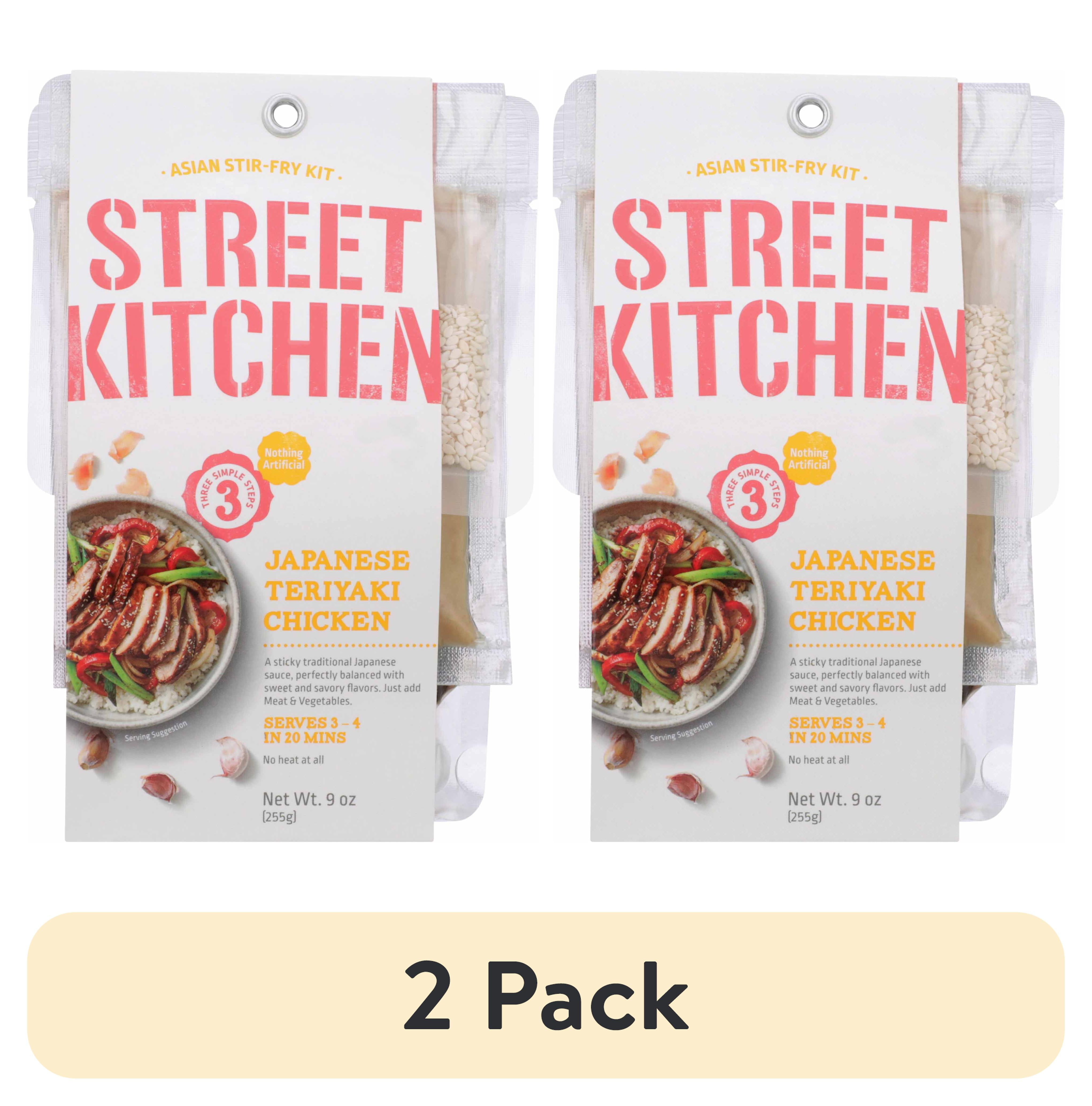 (2 pack) Street Kitchen Japanese Teriyaki Asian Scratch Kit - Authentic Flavor Made Easy 9.0z by ...