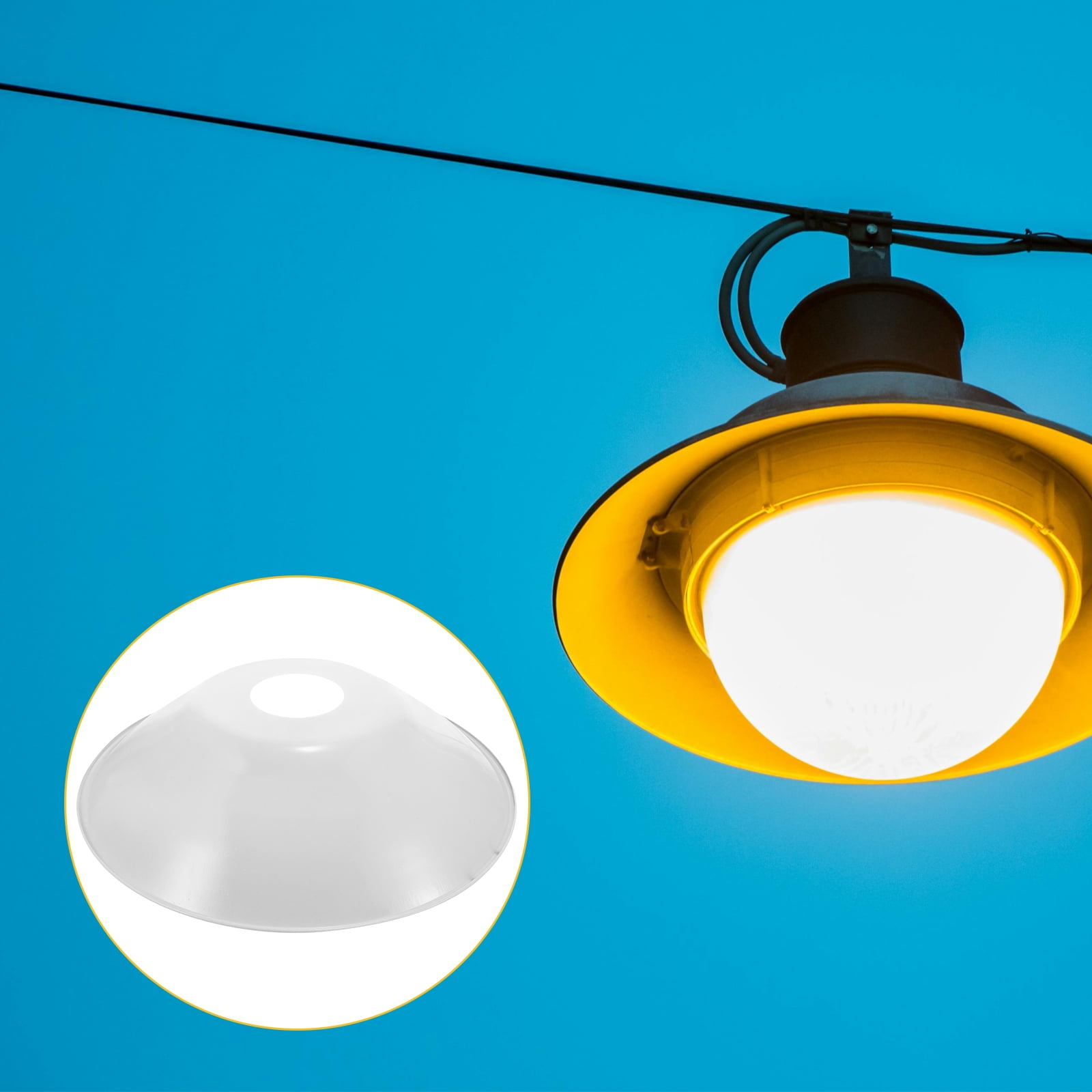 Street Lamp Shade Protective Light Cover Stainless Steel Light Shade ...