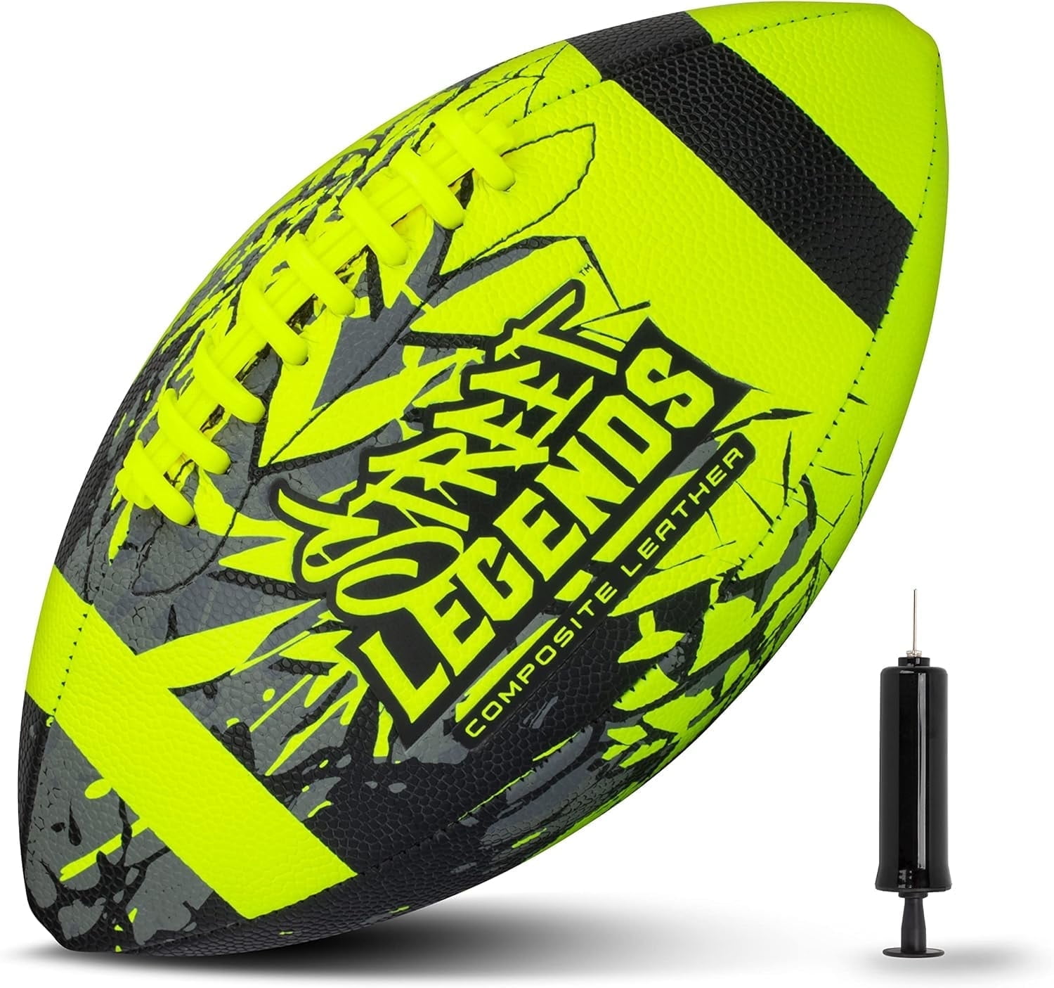 Street Legends Youth Football for Kids, Graffiti Printed Composite ...