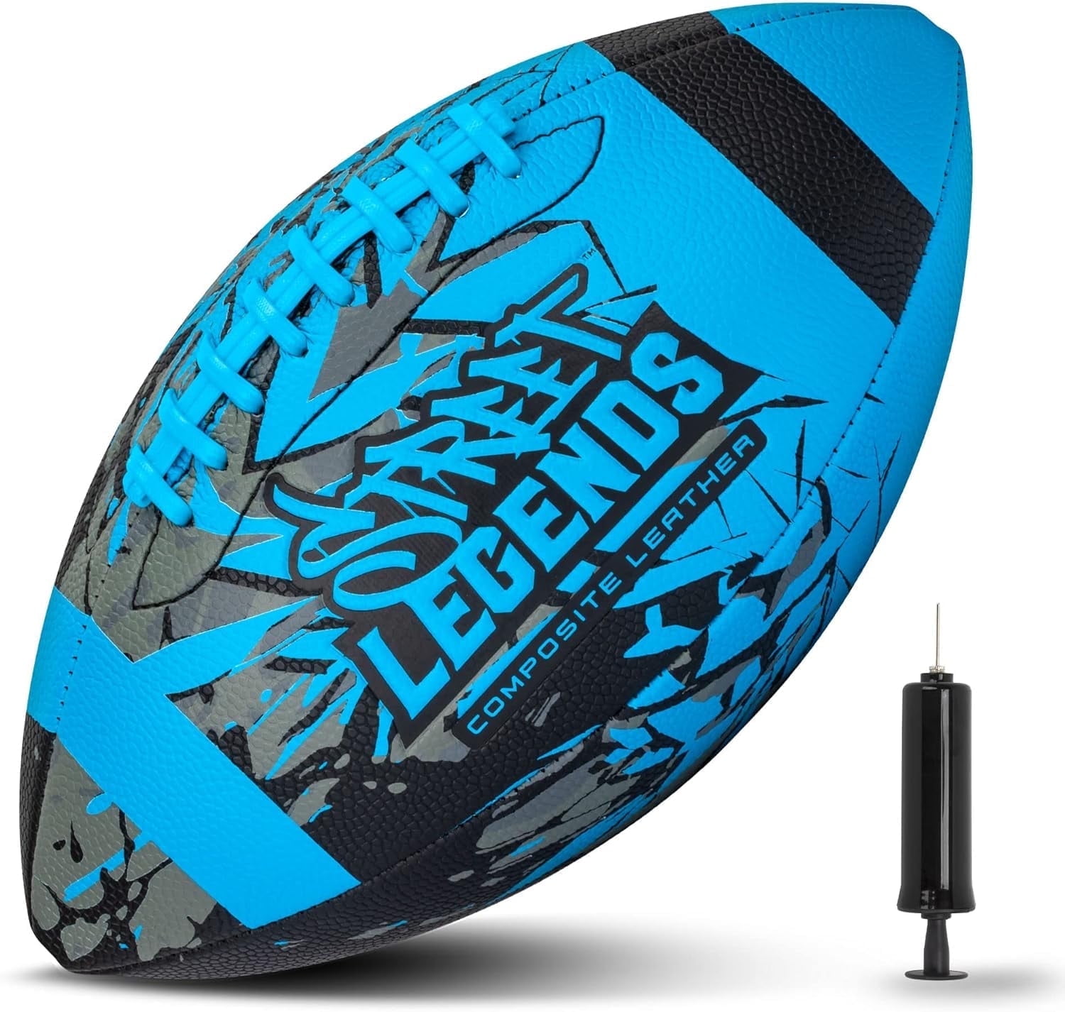 Street Legends Youth Football for Kids, Graffiti Printed Composite ...