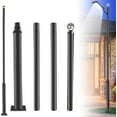 Street Light Pole 13Ft Tall,Outdoor Solar Street Lamp Post with Base ...