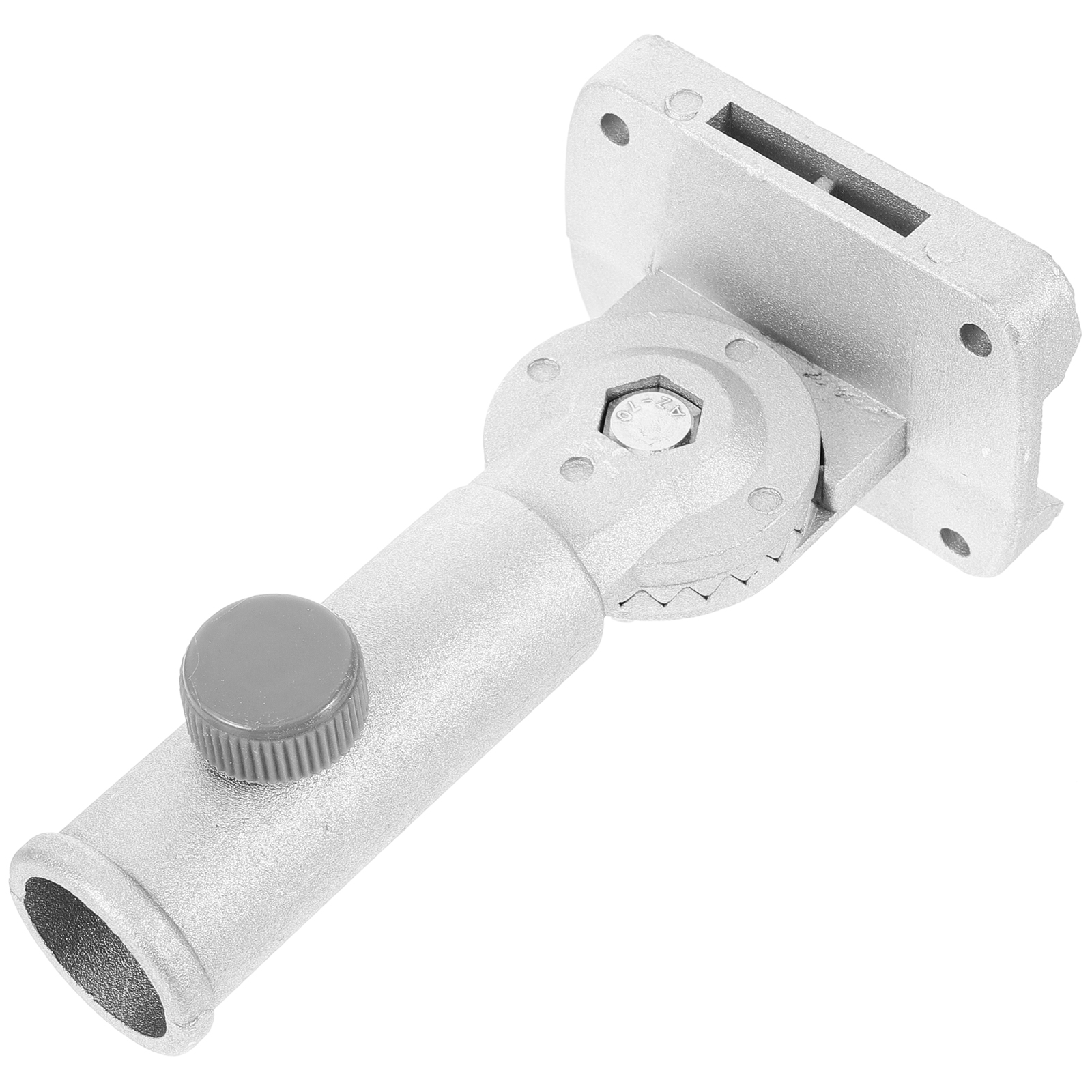 Street Light Pole Fixed Flag Bracket Wall Holder Mounting Base Aluminum ...