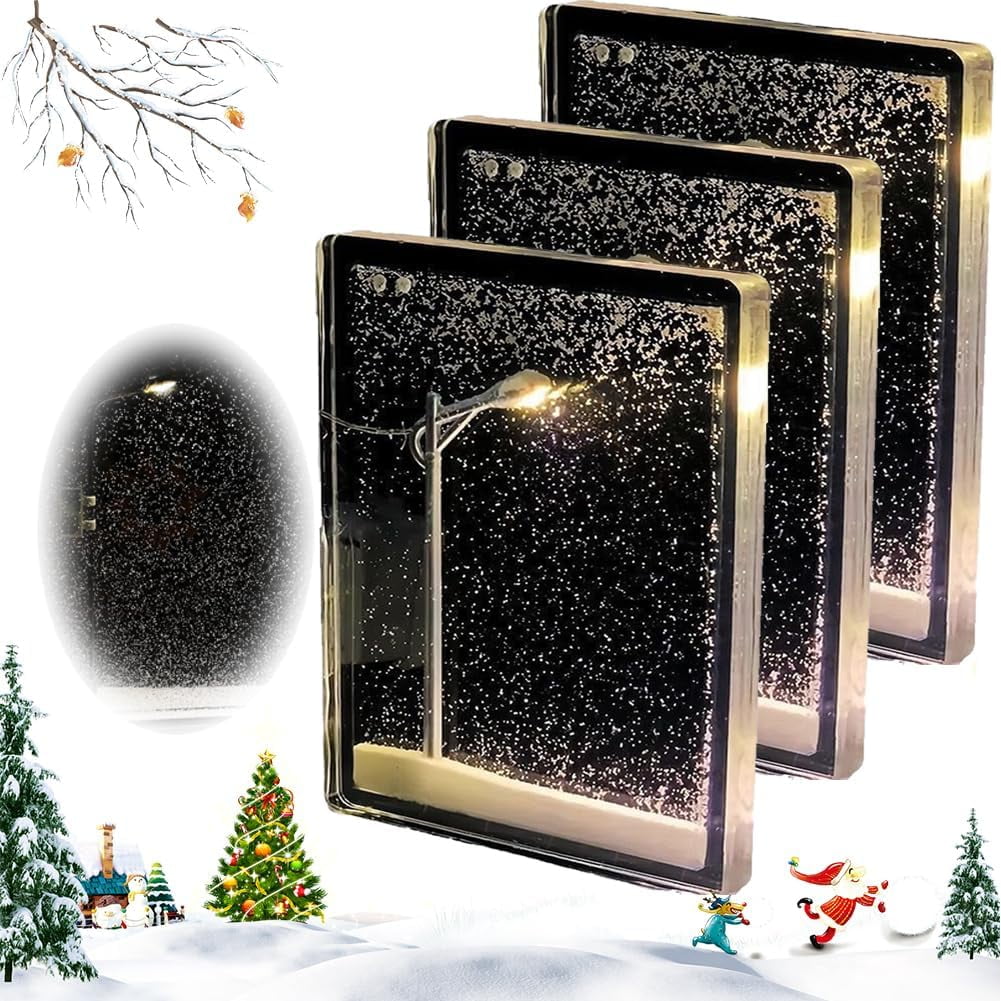 Street Light Snow Globe, Snowy Night Lamp,Snowfall Snow Light,Snow ...