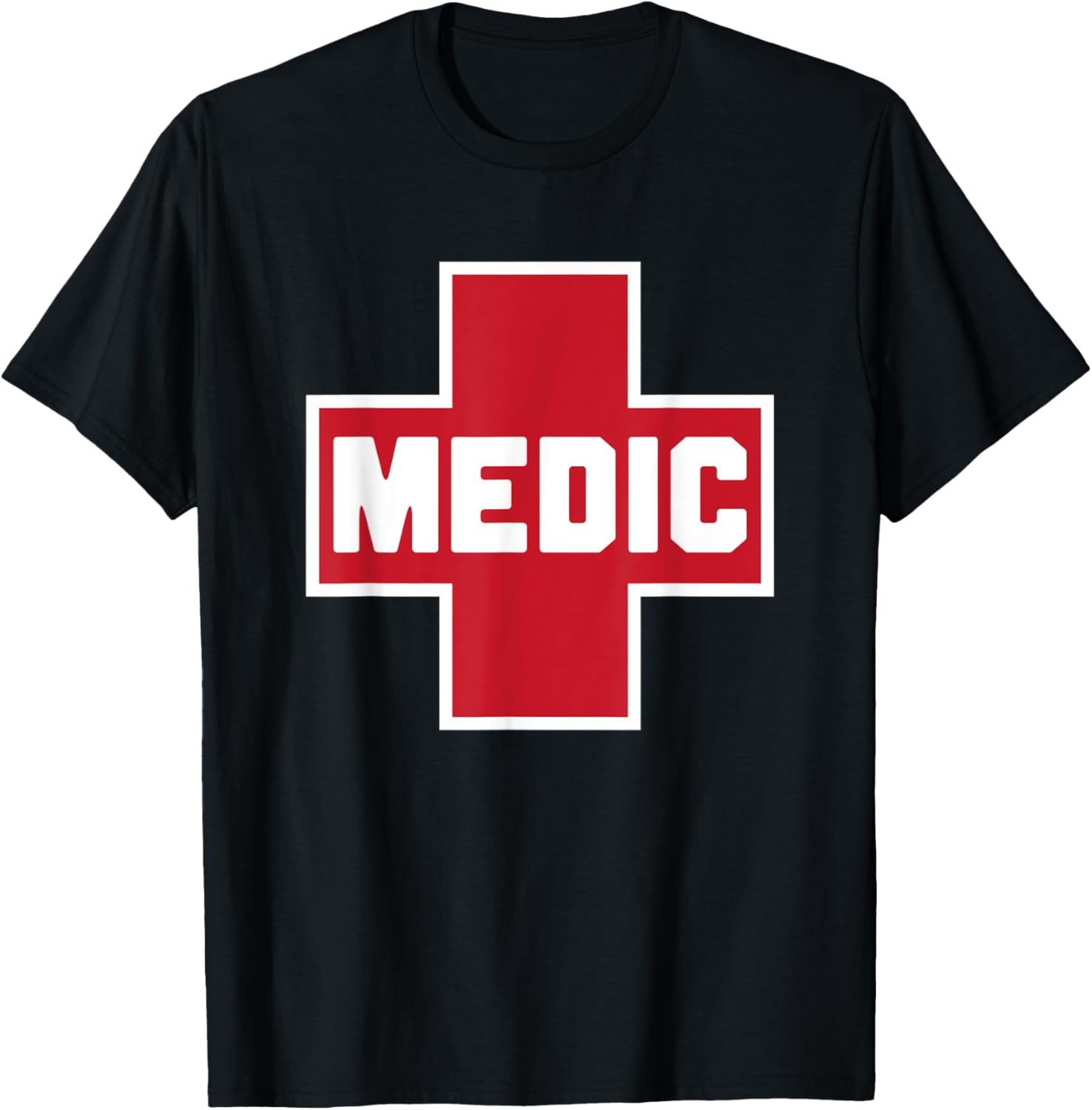 Street Medic Red First Aid Cross Protest Helper T-Shirt - Walmart.com