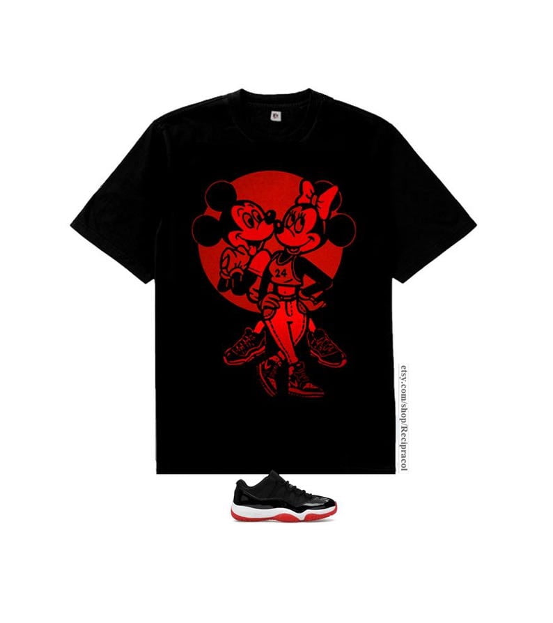 Street Mice shirt air Jordan 11 bred low outfit - Walmart.com