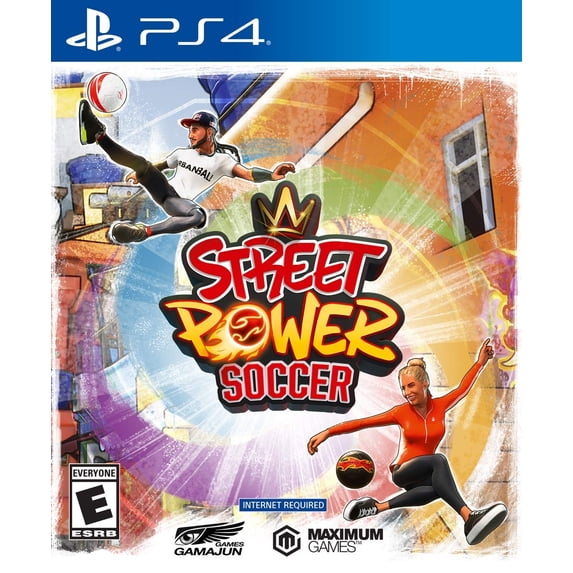 Maximum Games Street Power Soccer PS4, High-Energy 3v3 Matches, Over ...