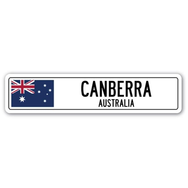 Street Sign - Canberra, Australia - Walmart.com