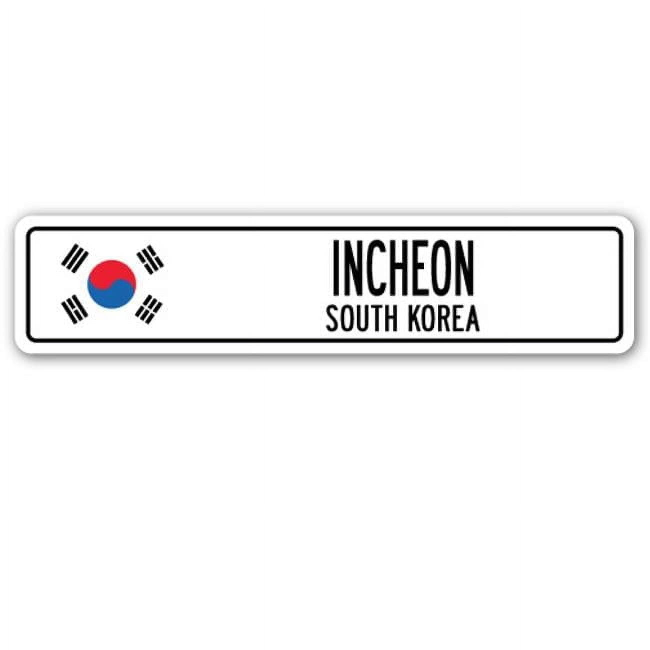 Street Sign - Incheon, South Korea - Walmart.com