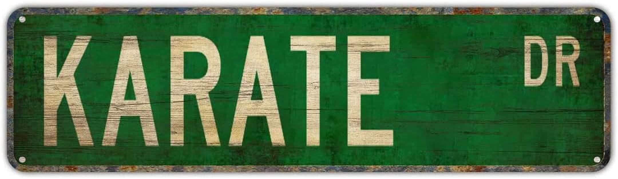 Street Sign Karate Karate Sign Karate Fan Karate Participant Karate ...