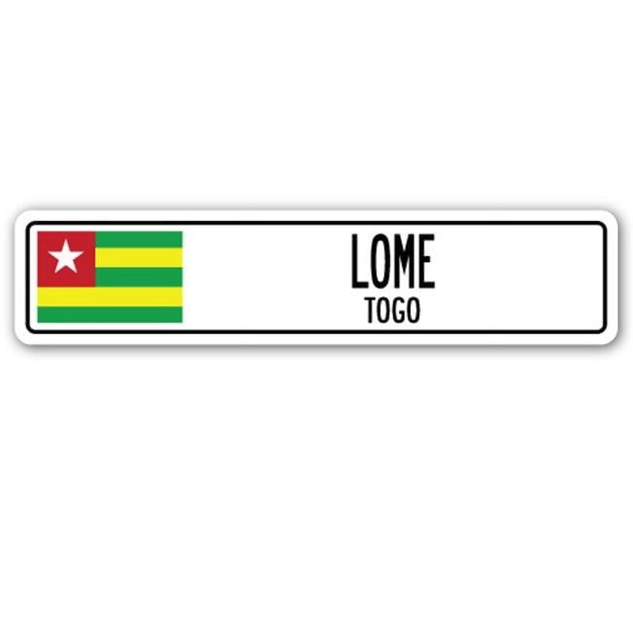 Street Sign - Lome, Togo - Walmart.com