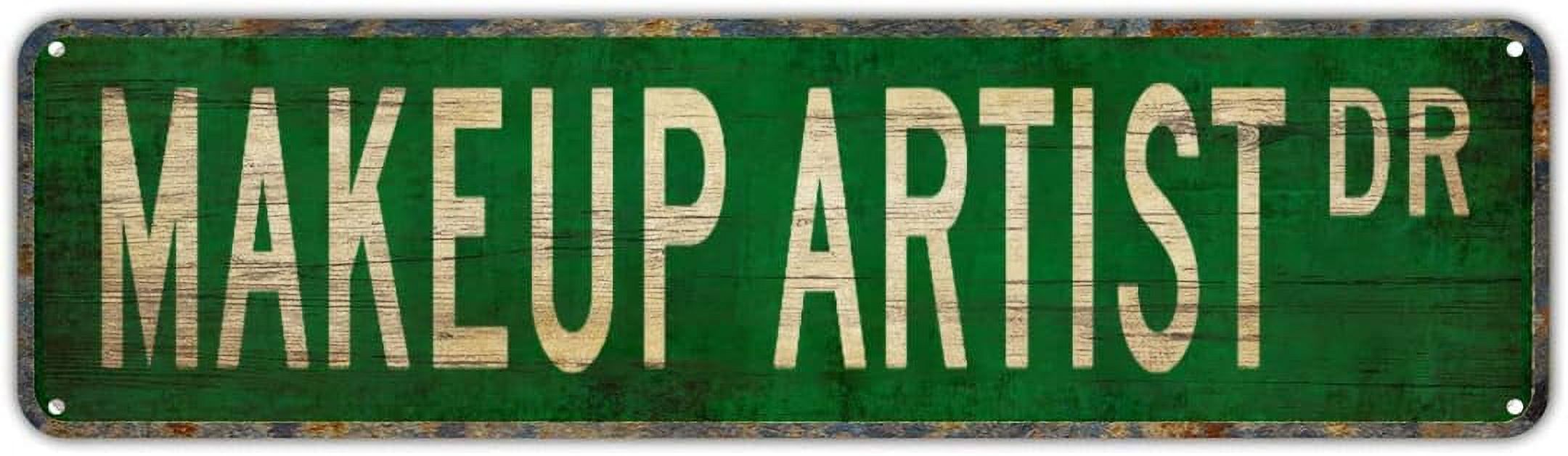 Street Sign Makeup Artist Makeup Artist Gift Makeup Artist Sign Movie ...