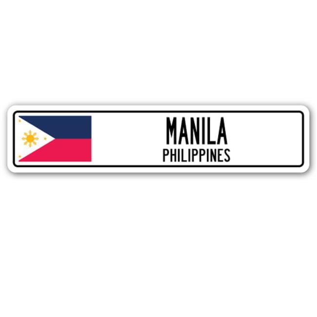 Street Sign - Manila, Philippines - Walmart.com