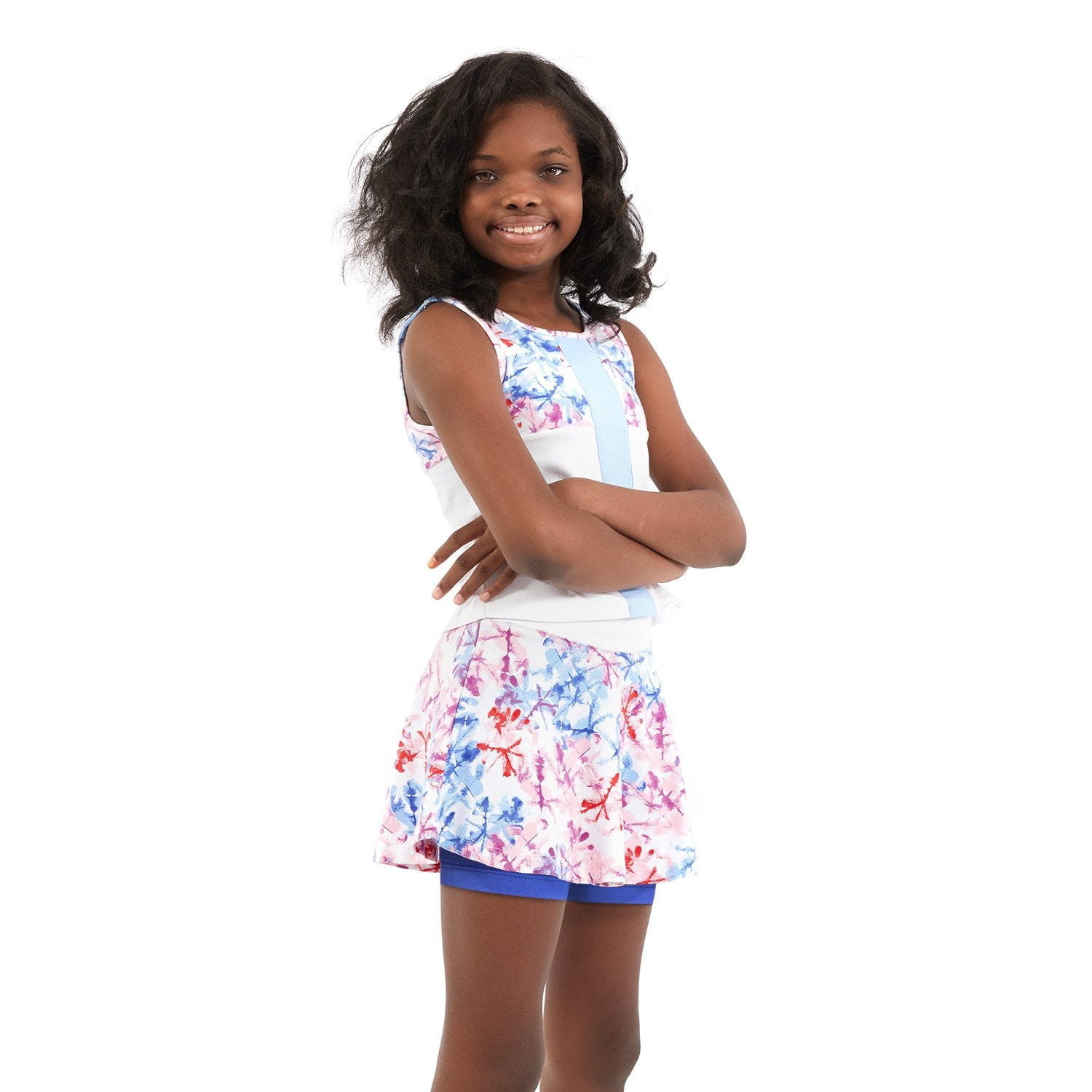 Street Tennis Club Girls Tennnis & Golf Tank and Skirt and Built in ...