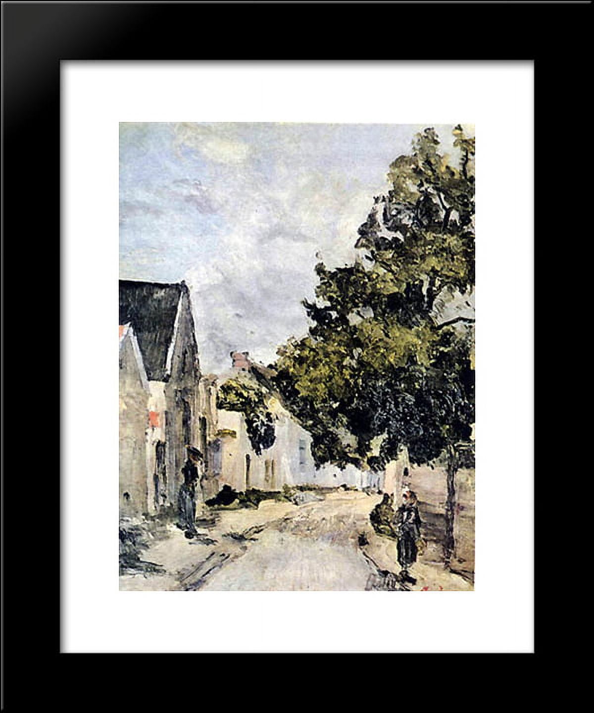 Street from Barbizon during summer time 20x24 Framed Art Print by Ion Andreescu - Walmart.com