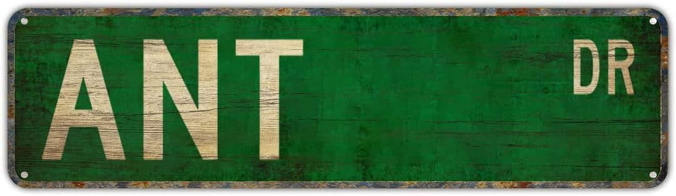 Street sign Ant Ant Gift Ant Sign Ant Colonies Picnic Pests Home Metal ...